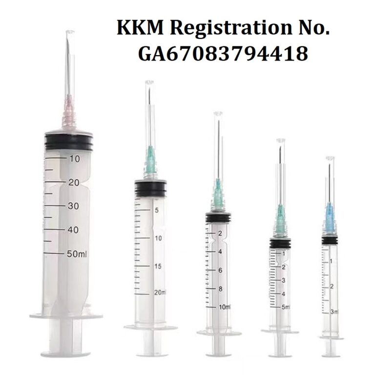 Disposable Syringe & Needle – Sterile, Single-use, Medical Syringe